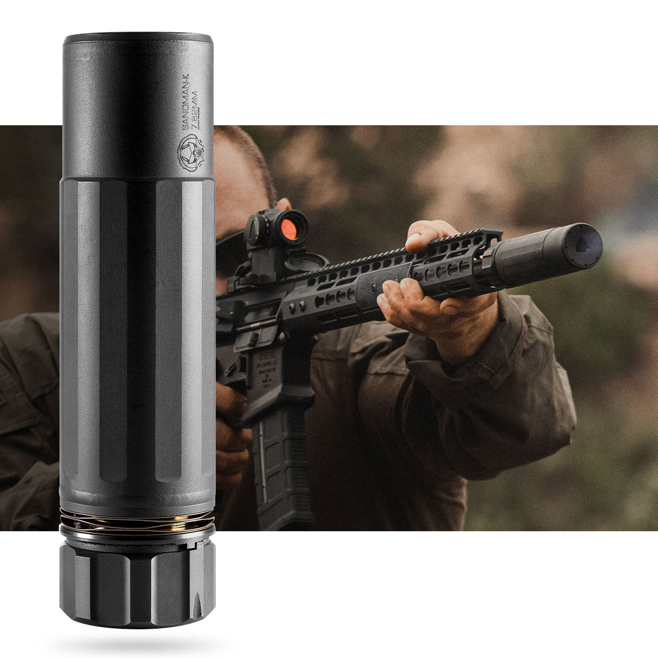 Dead Air Sandman K - Tlmiče na zbrane - Silencer.sk